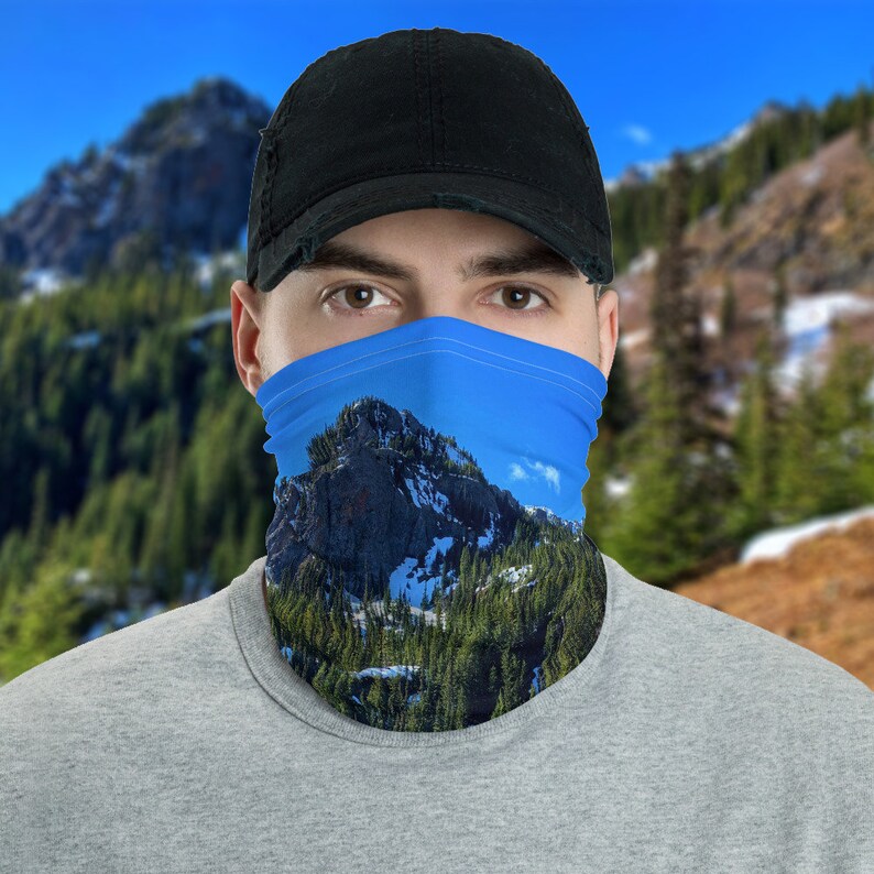 Mountain Hiking Adventure Full Face Mask Neck Gaiter Balaclava - Etsy