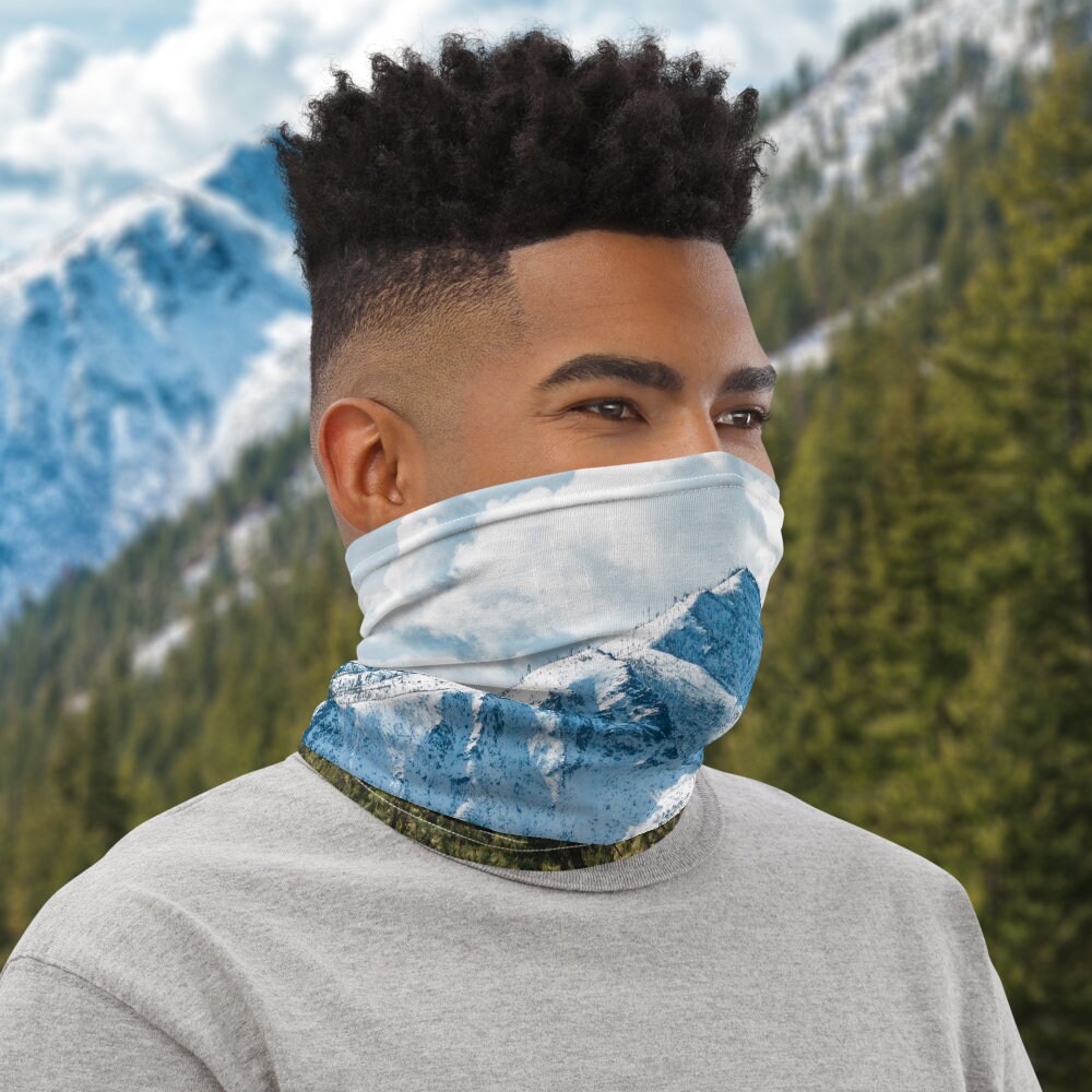 Mountain Hiking Adventure Full Face Mask Neck Gaiter Balaclava Bandana ...