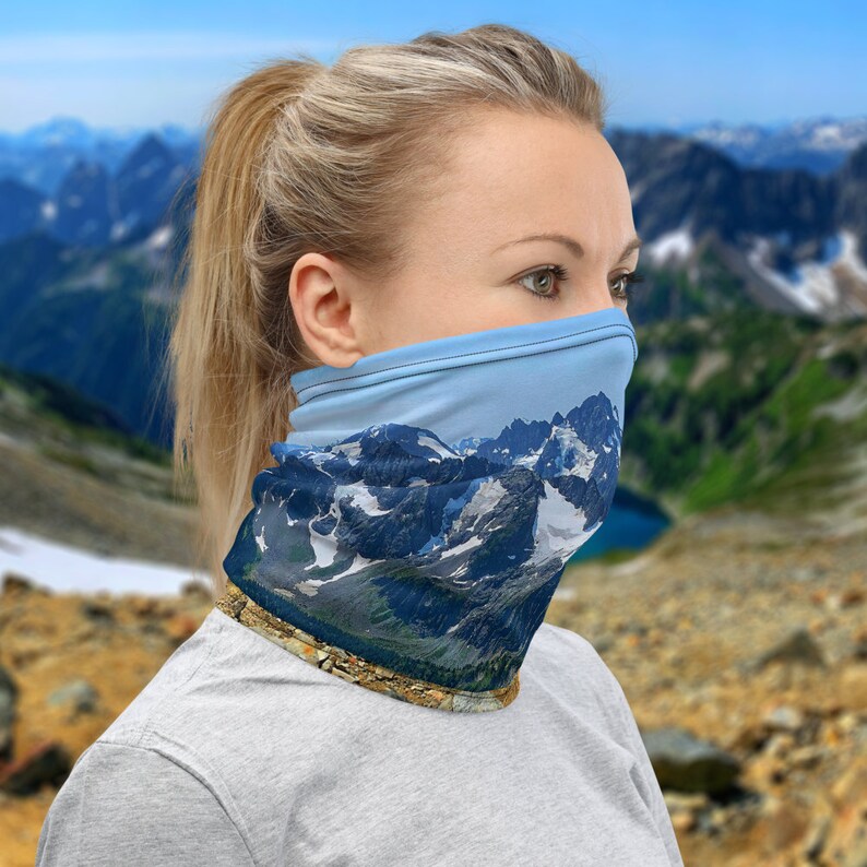 Mountain Hiking Adventure Full Face Mask Neck Gaiter Balaclava - Etsy