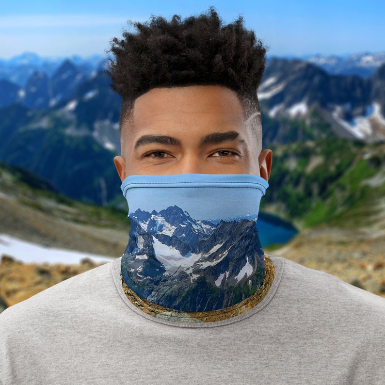 Mountain Hiking Adventure Full Face Mask Neck Gaiter Balaclava - Etsy