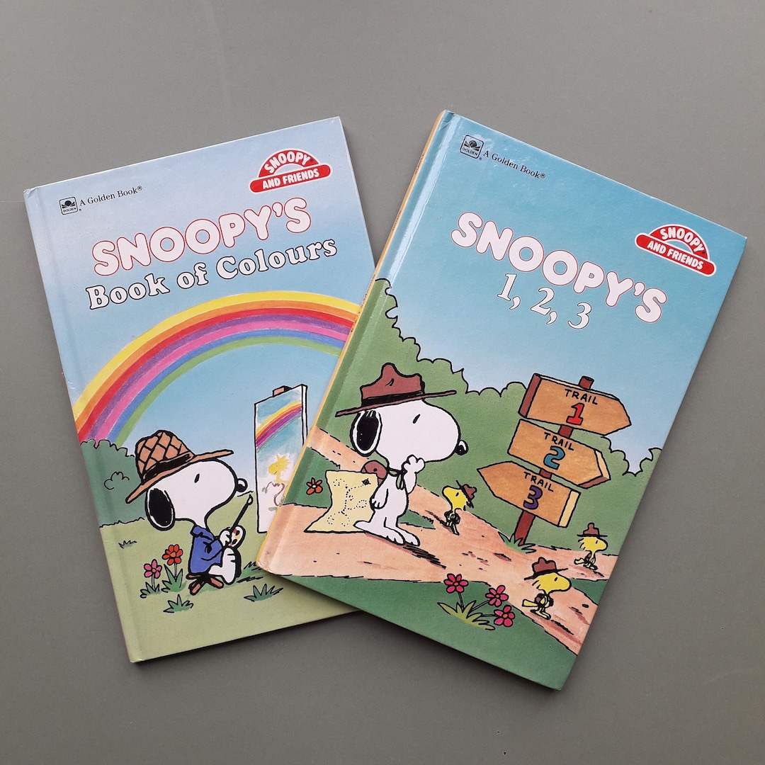Snoopy Books, Vintage Snoopy and Friends Books,peanuts Books, Snoopy ...