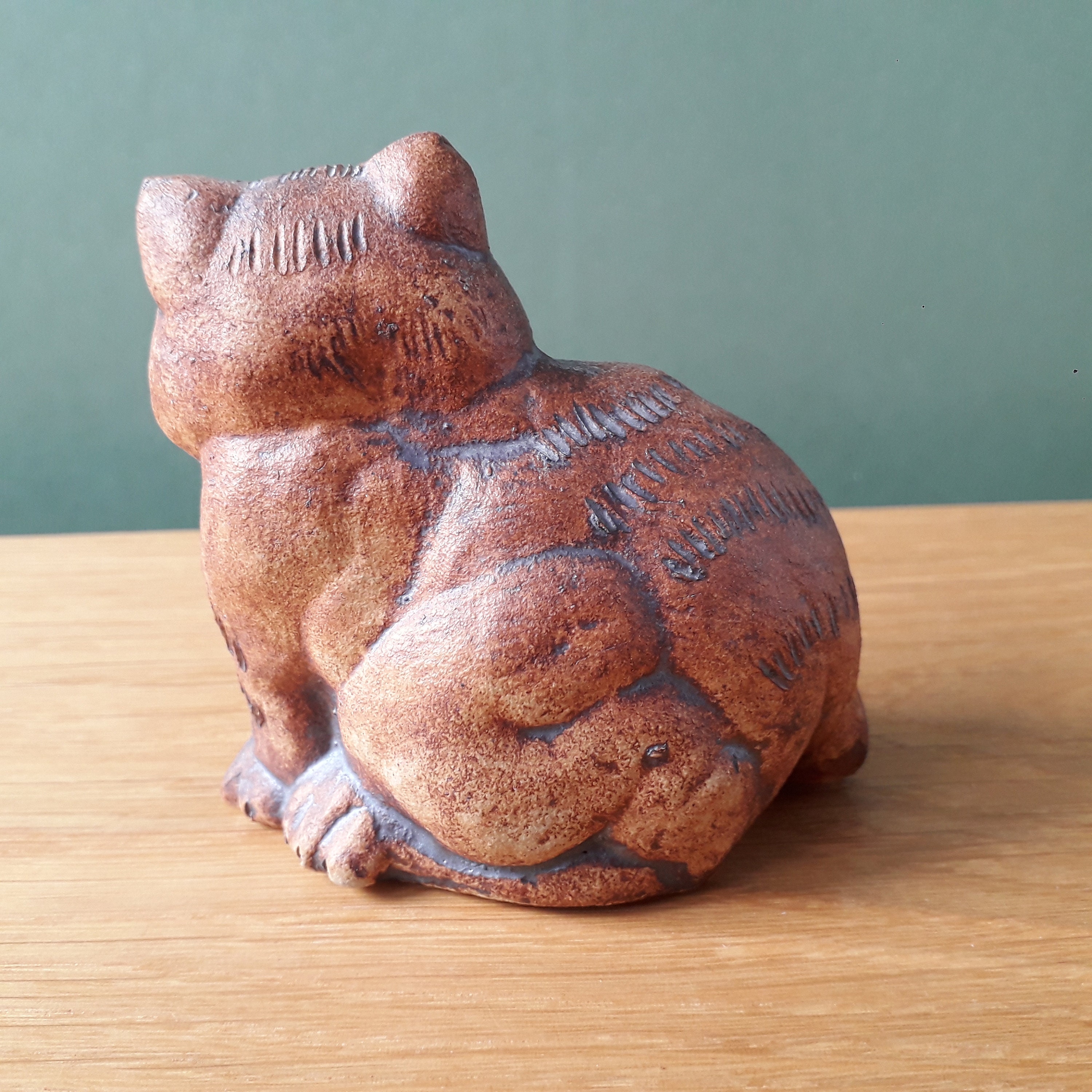 Quantock Pottery Cat Somerset Pottery Studio Pottery Cat - Etsy