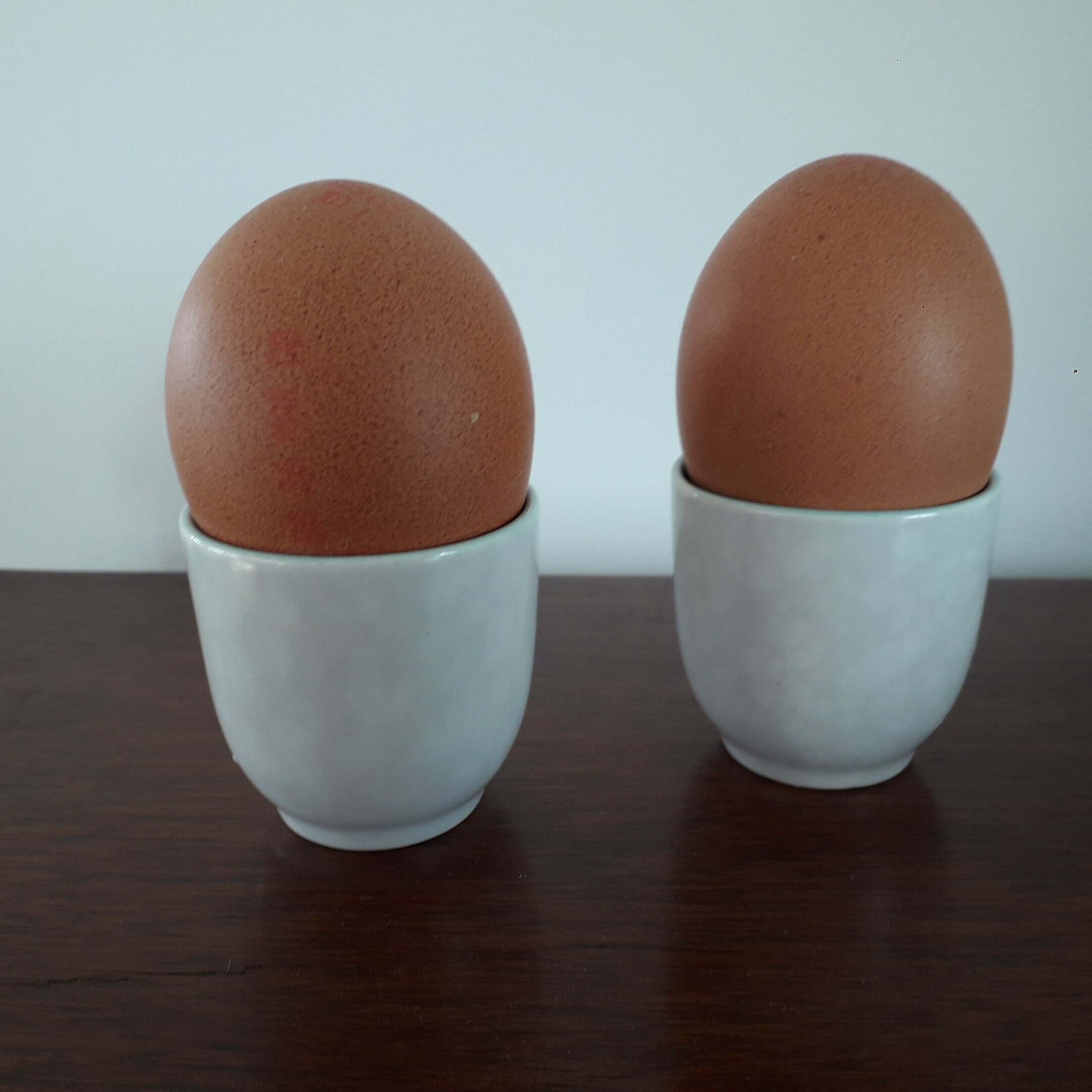 Vintage Poole Pottery Twintone Egg Cups Pair Ice Green Seagull | Etsy