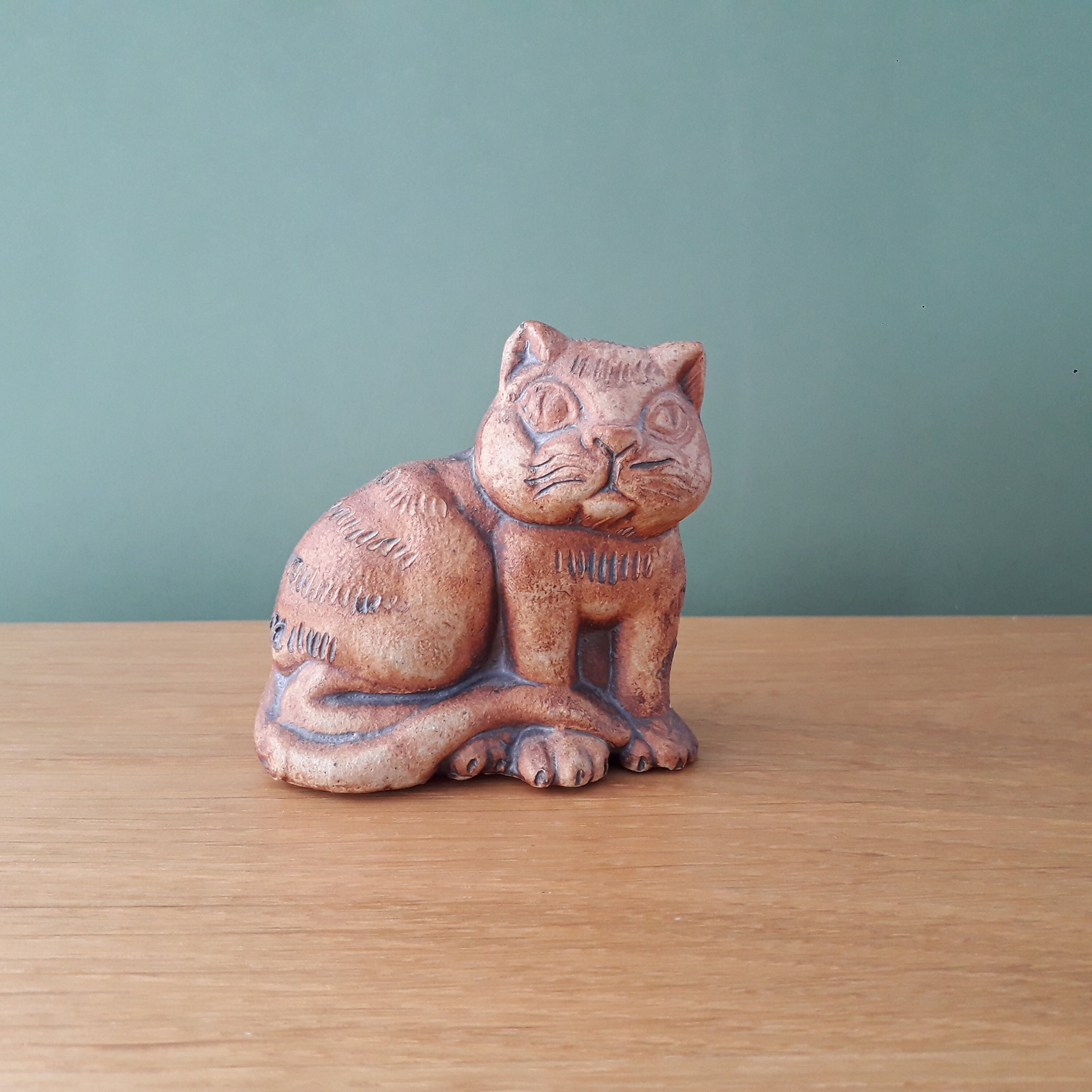 Quantock Pottery Cat Somerset Pottery Studio Pottery Cat - Etsy