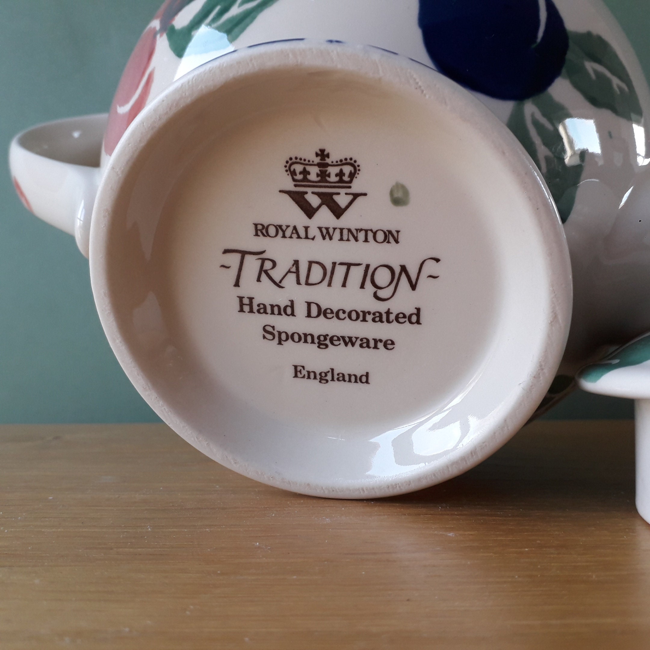 Royal Winton Teapot, Royal Winton Bordeaux Teapot, Royal Winton ...
