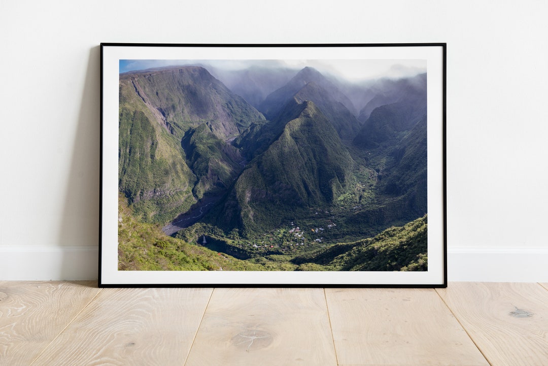 Grand Bassin Waterfall, Bois Court Belvedere, Reunion Island Mountain ...