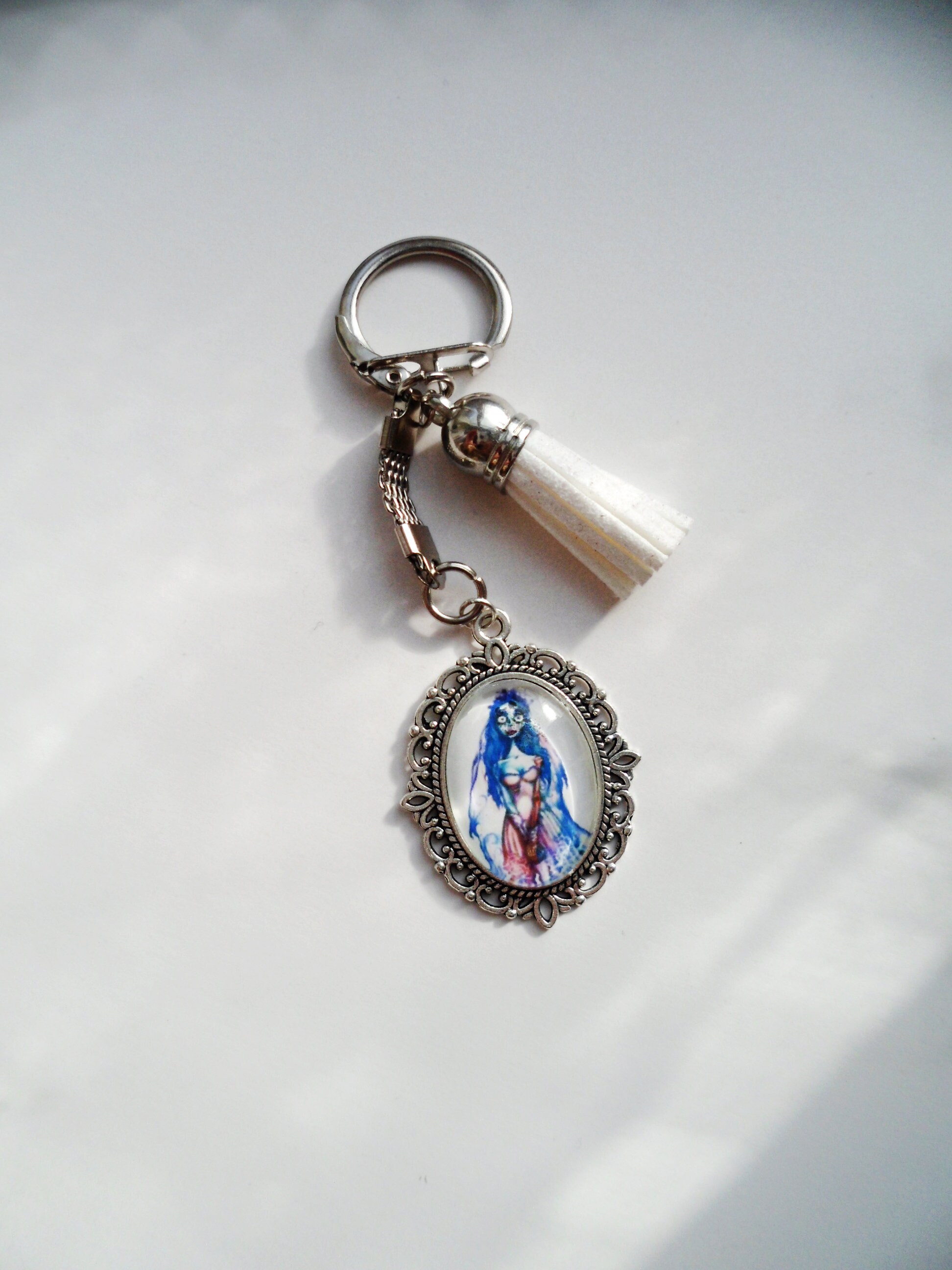 The Corpse Bride Necklace, Corpse Bride Earrings Halloween Jewelry Tim ...