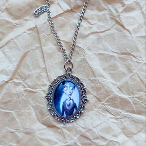 The Corpse Bride Necklace, Corpse Bride Earrings, Halloween Jewelry ...