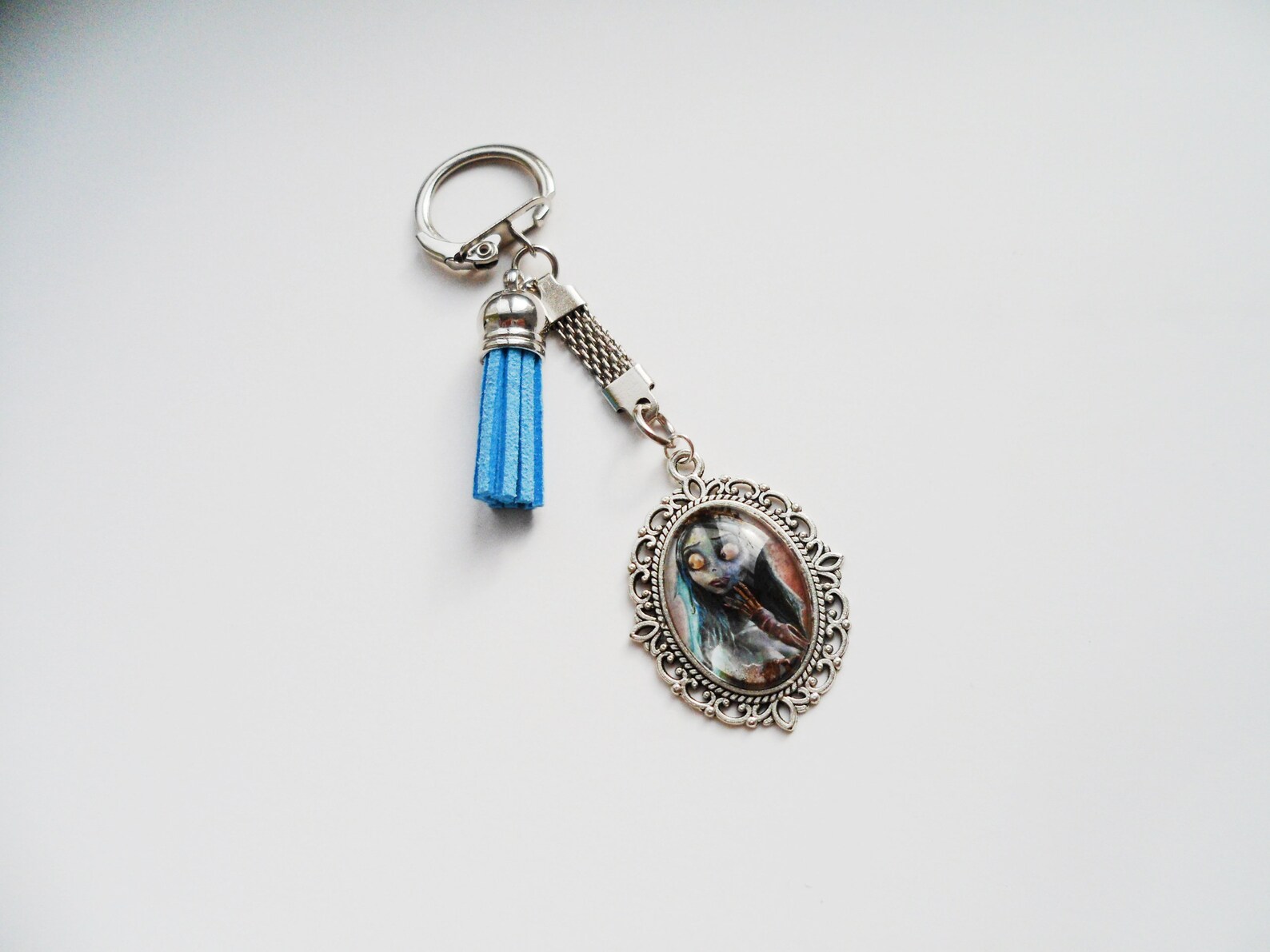 The Corpse Bride Necklace, Corpse Bride Earrings Halloween Jewelry Tim ...
