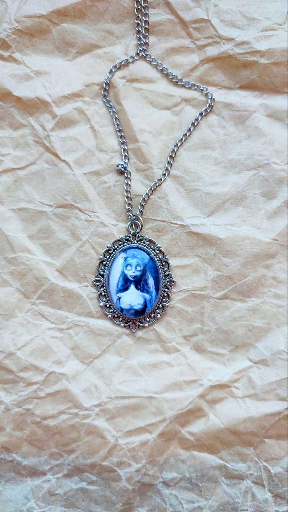 The Corpse Bride Necklace Corpse Bride Earrings Halloween - Etsy