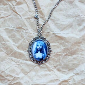 The Corpse Bride Necklace, Corpse Bride Earrings, Halloween Jewelry ...