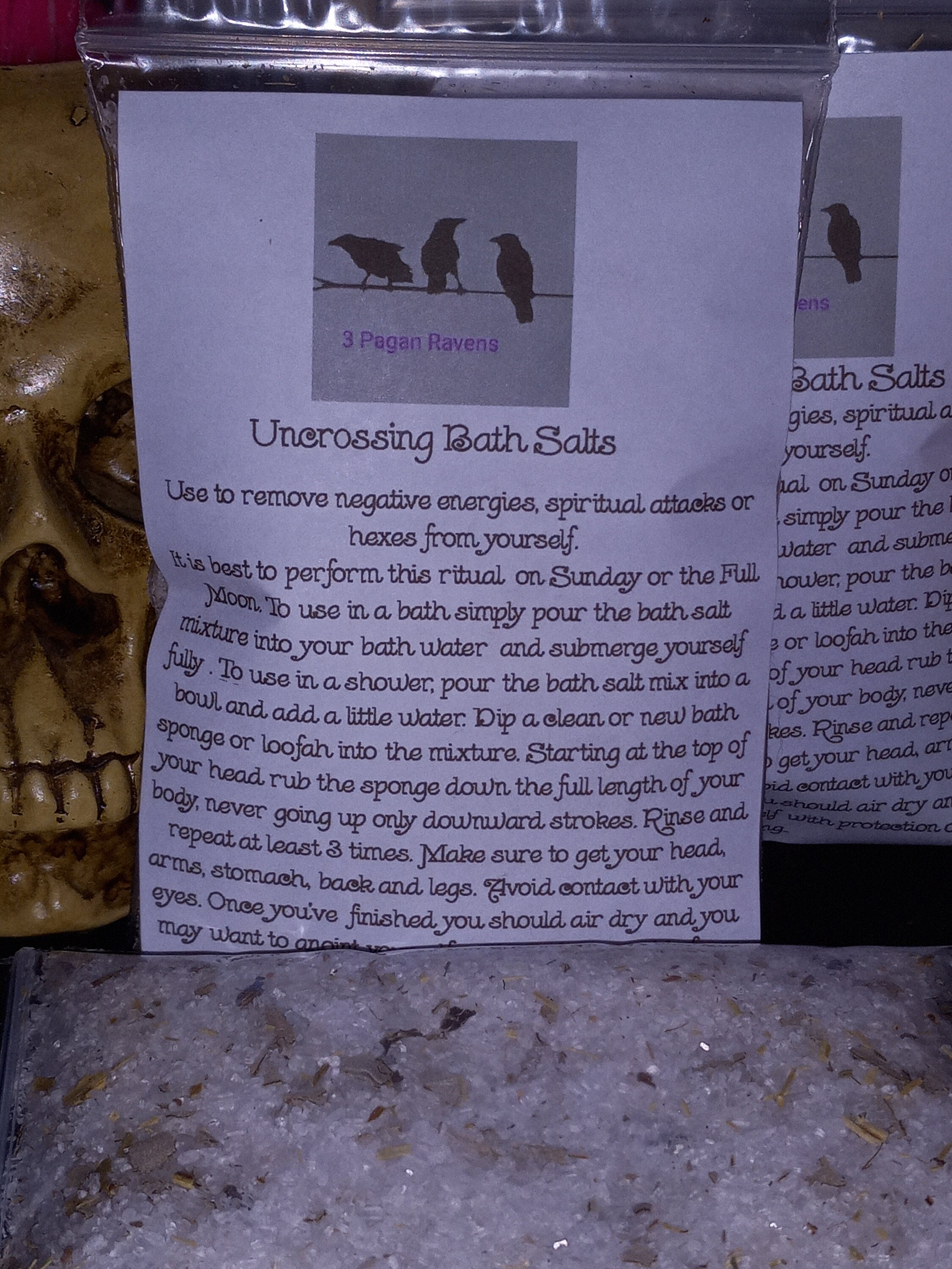 Uncrossing Bath Salts - Etsy
