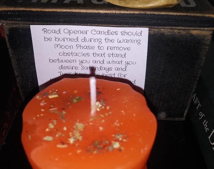 Road Opener Spell Candle - Etsy