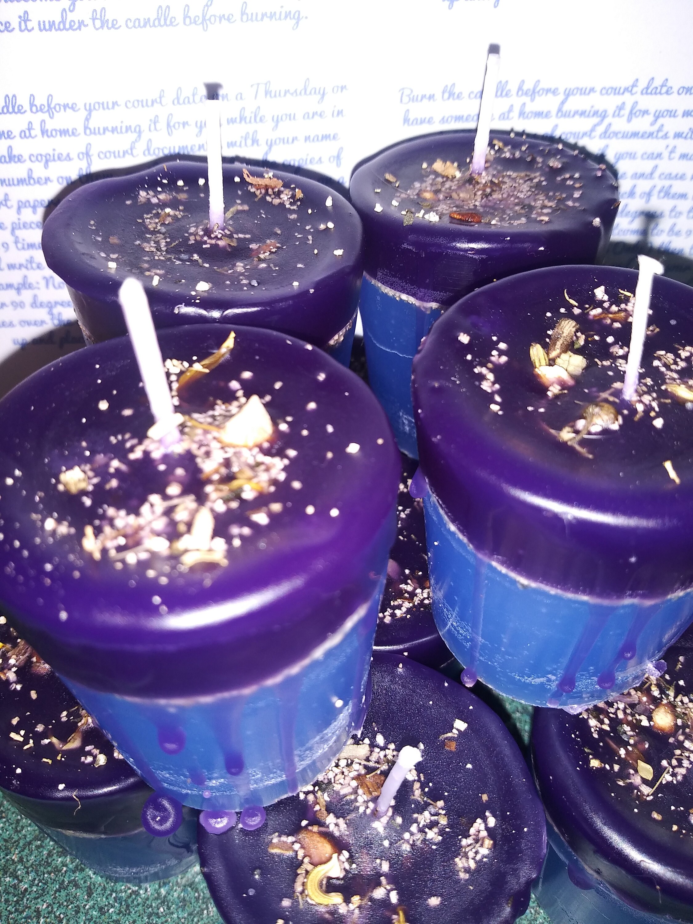 Court Case Just Judge Spell Candle - Etsy