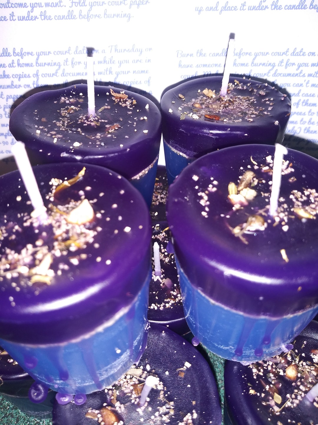 Court Case Just Judge Spell Candle - Etsy
