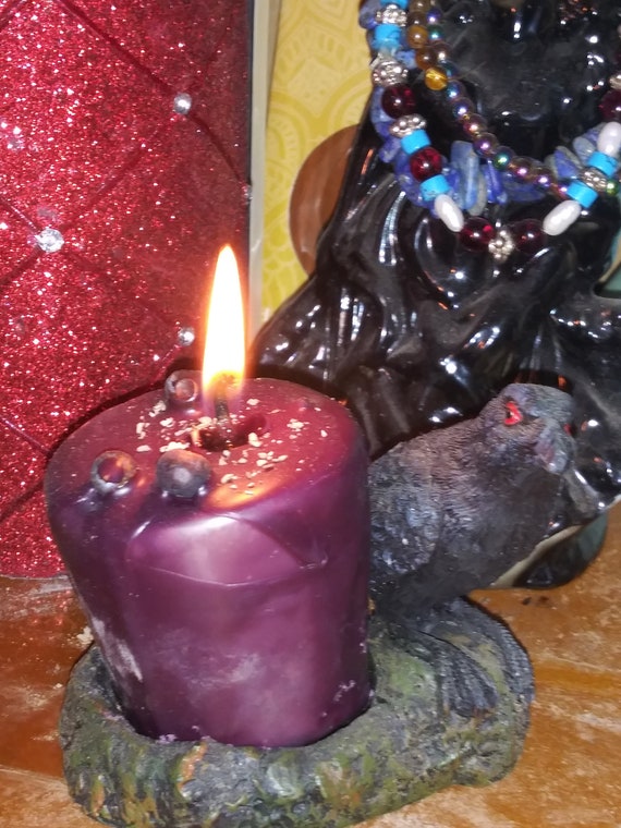 The Morrigan Devotional Offertory Candle | Etsy