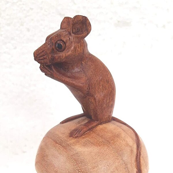 Wooden Mouse - Etsy UK