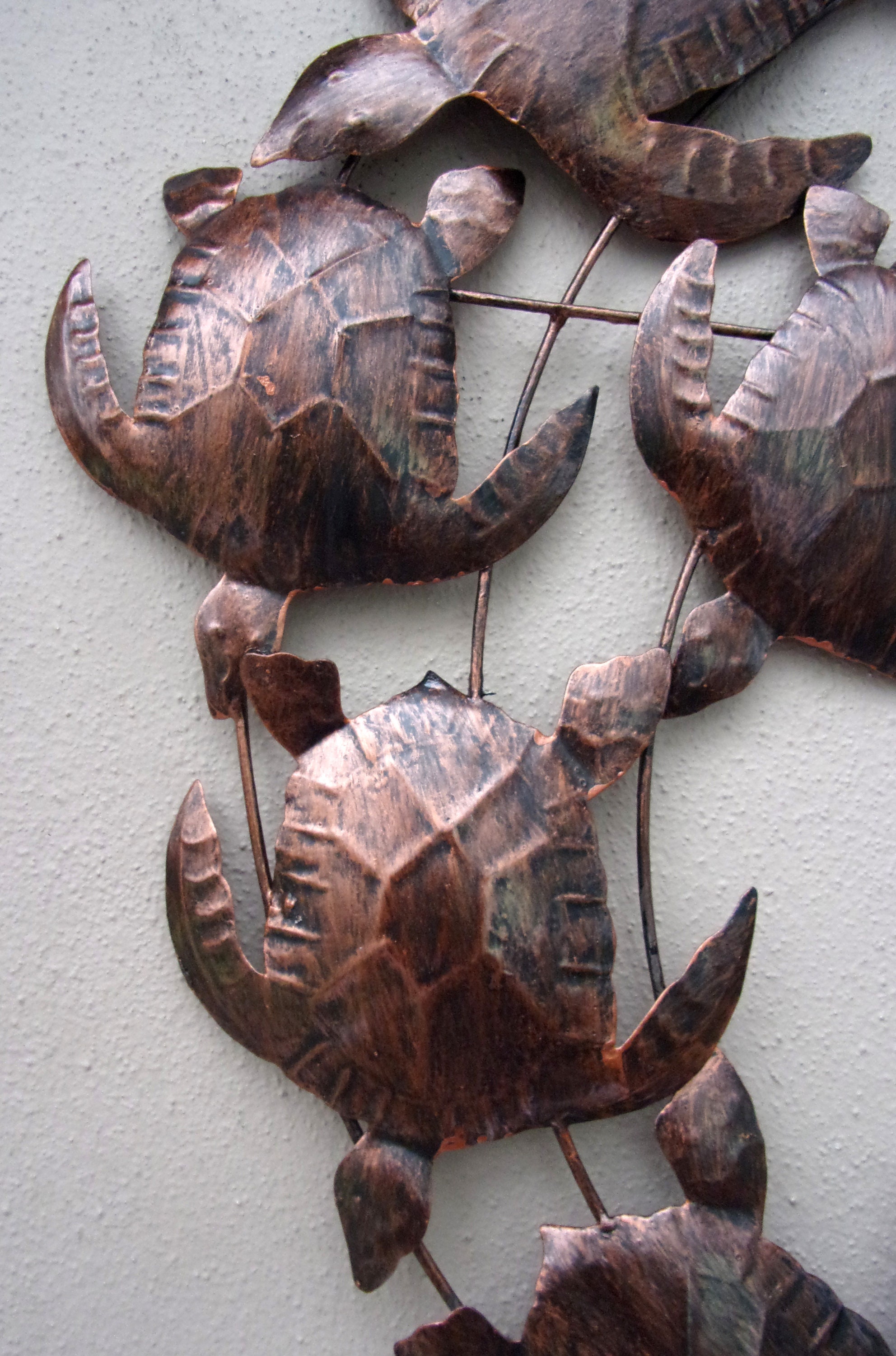 Copper Turtles Metal Wall Art Giant Hand Made Designer Turtle - Etsy UK