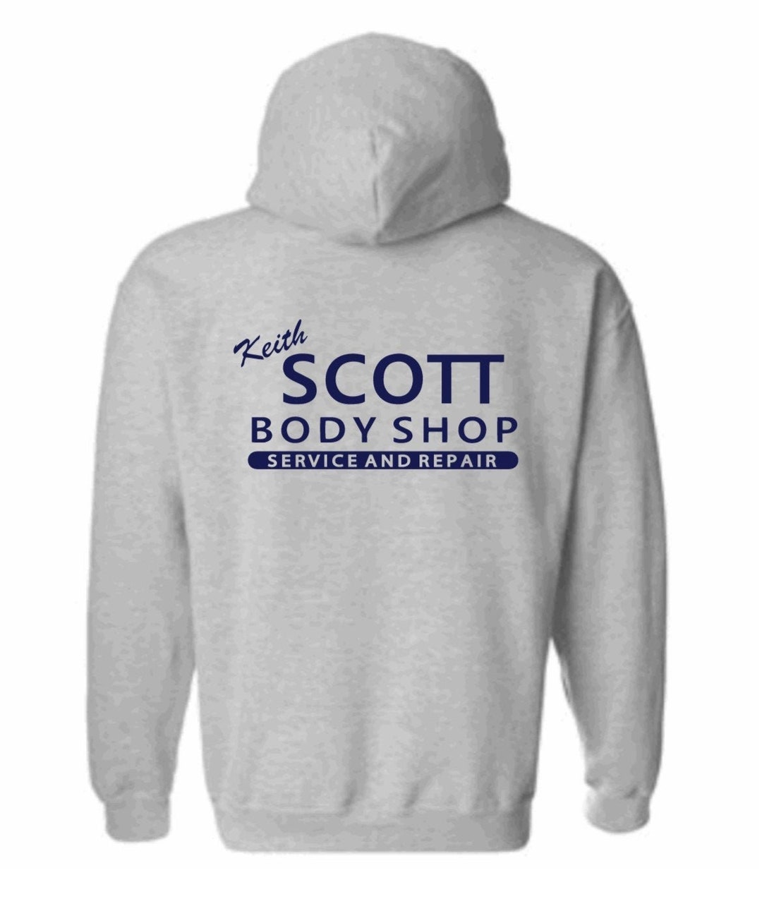 Keith Scott Body Shop, One Tree Hill, OTH, Hoodie, Unisex Size, Navy ...