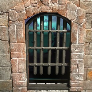 STL Digital File Dungeon Gate. Castle Entrance Diorama Gate Design ...