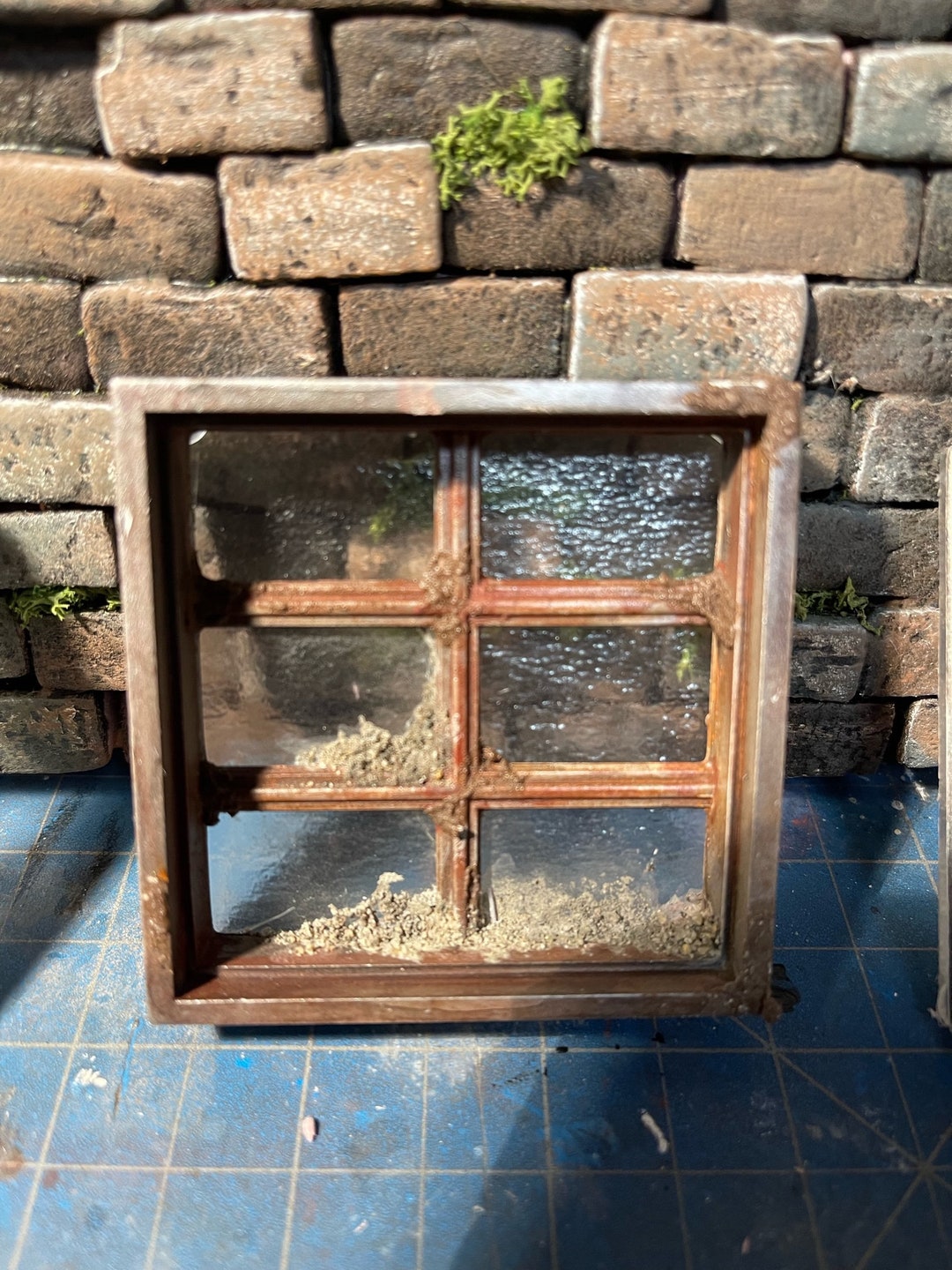 1:12 Scale Detailed Square Window STL FILE Dollhouse Diorama Window ...