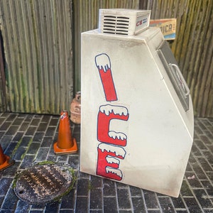 1:12 Scale Toy Miniature Dollhouse Diorama STL Digital File Ice Box Ice ...