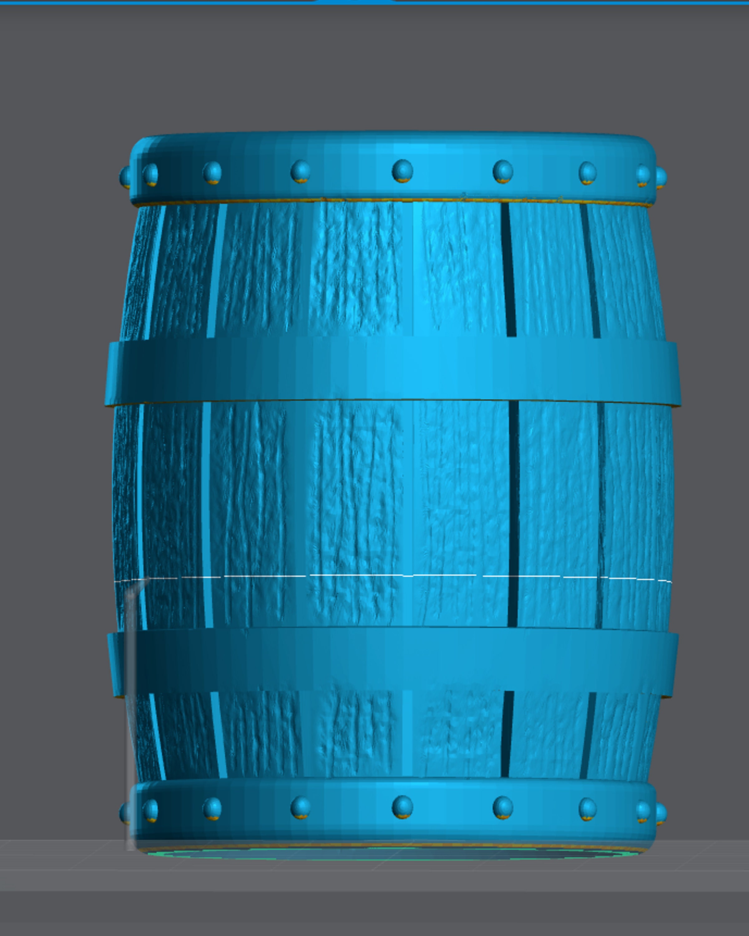 Miniature Wooden Barrels Wood Grain Detailed Diorama Accessory - Etsy