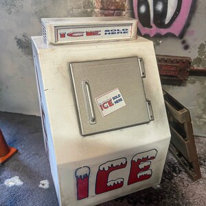 1:12 Scale Toy Miniature Dollhouse Diorama STL Digital File Ice Box Ice ...