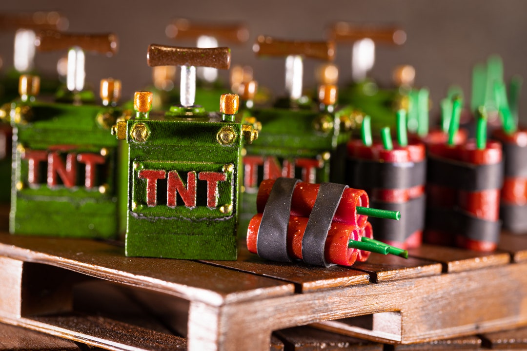 1:12 Scale Miniature TNT Detonator Replica Toy Prop for Diorama - Etsy