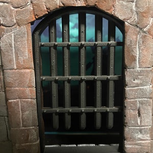 STL Digital File Dungeon Gate. Castle Entrance Diorama Gate Design ...