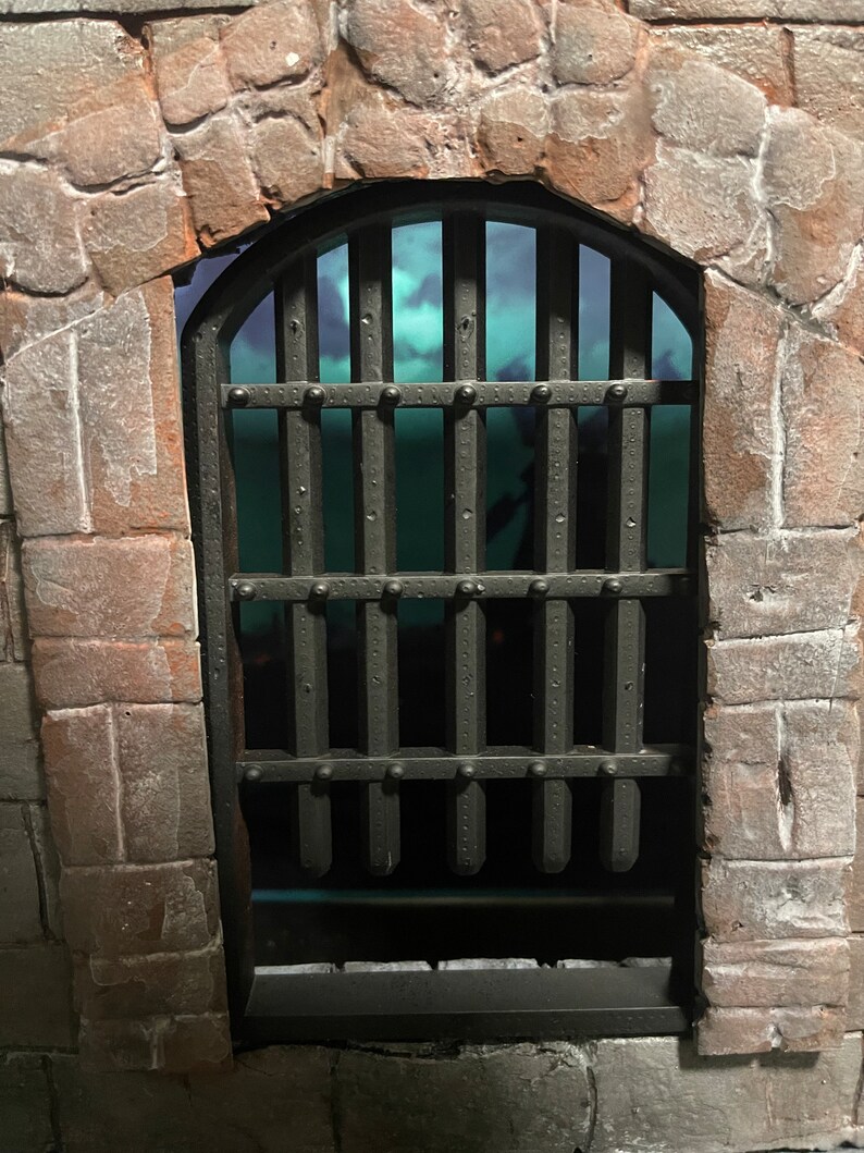 STL Digital File Dungeon Gate. Castle Entrance Diorama Gate Design ...