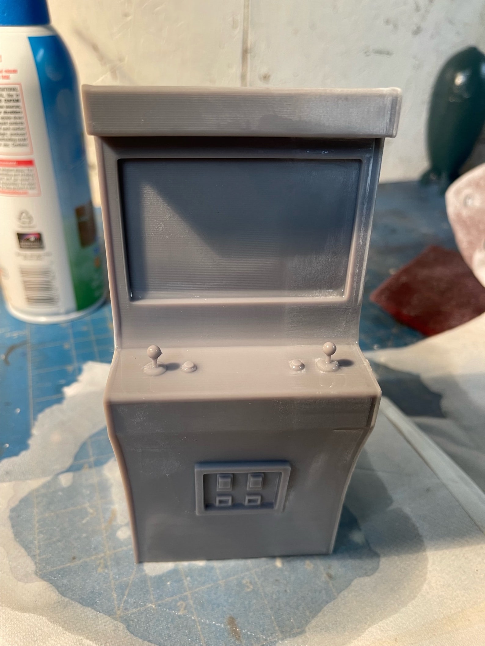 Detailed 80s Style Arcade Game Digital STL File. Arcade Style - Etsy