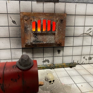 1:12 Scale Detailed Replica Miniature Spooky Furnace STL File Dollhouse ...