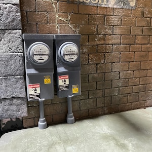 1:12 Scale Digital STL File Miniature Electrical Meter Breaker Box - Etsy