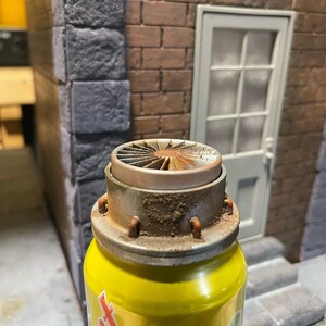 Rooftop Fan Exhaust Diorama Dollhouse Prop. 1/12 Scale Rooftop ...