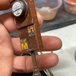 1:12 Scale Digital STL File Miniature Electrical Meter Breaker Box - Etsy