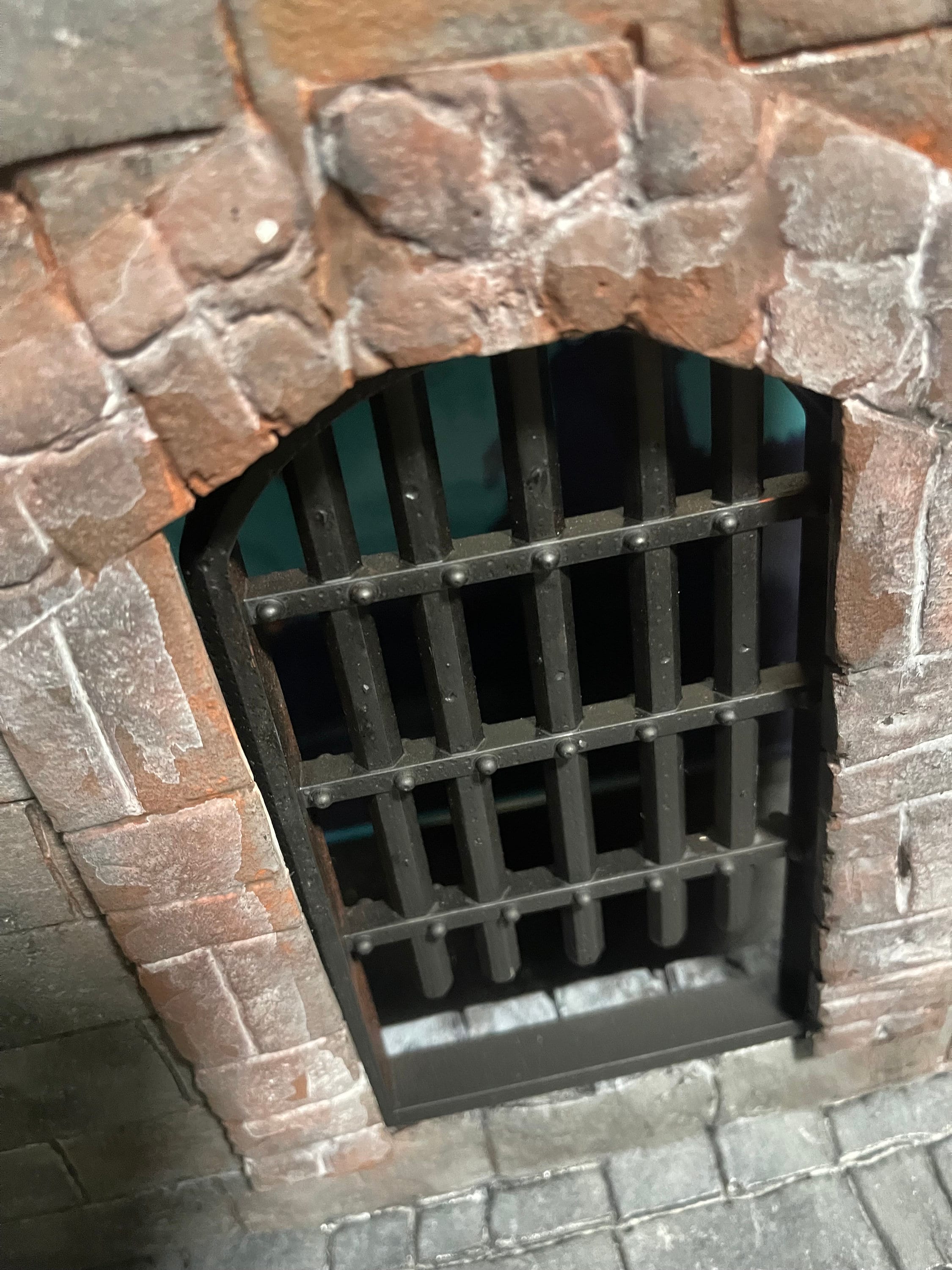 STL Digital File Dungeon Gate. Castle Entrance Diorama Gate Design ...