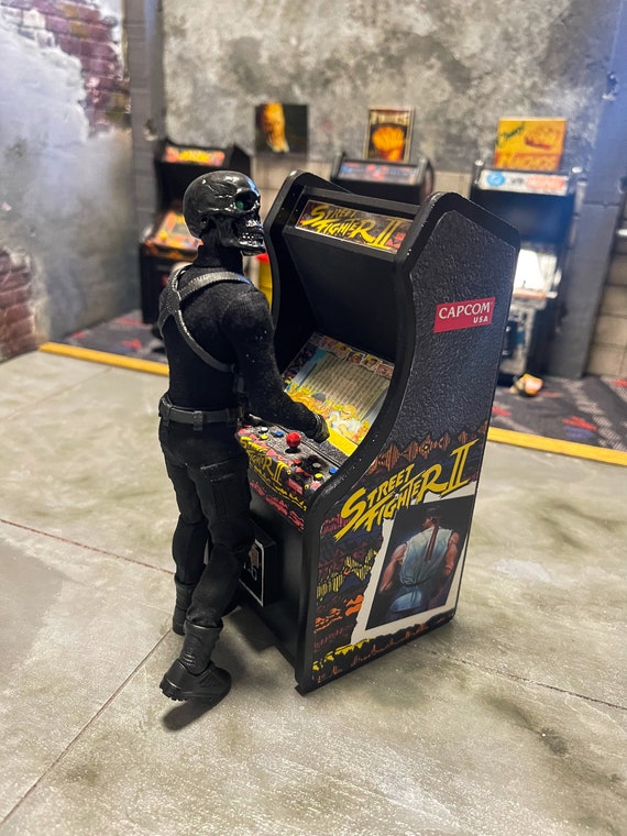 Detailed Miniature Arcade Game. Dollhouse Diorama Miniature - Etsy