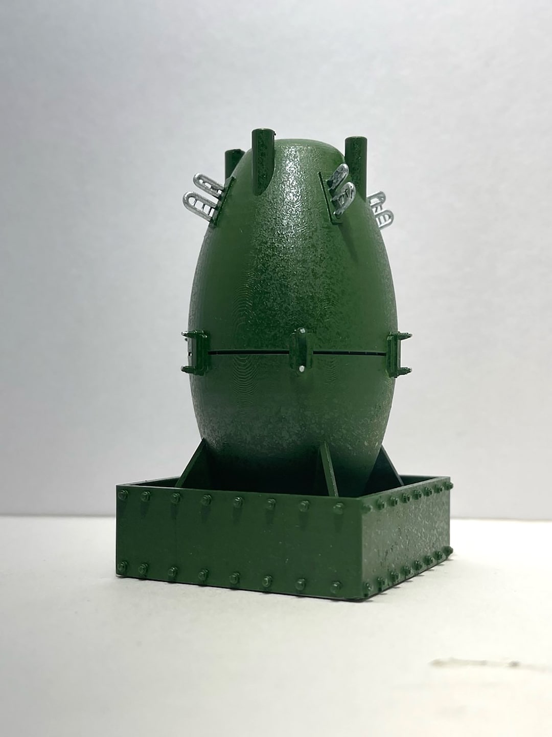 Miniature Military Prop STL Digital File. Fat Man Style Military 3d ...