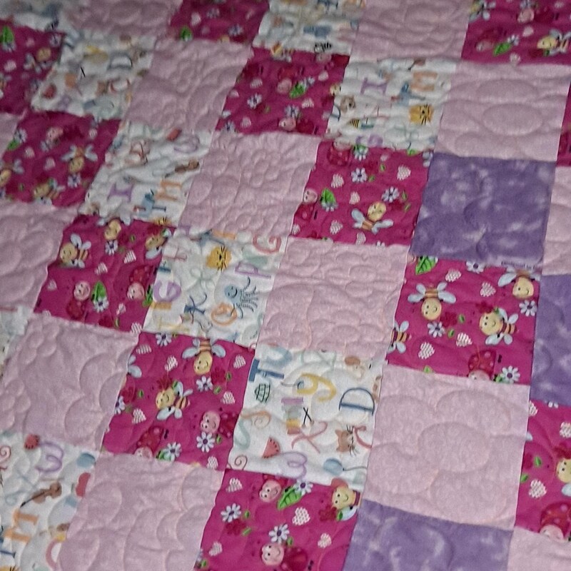 Ladybug Baby Quilt - Etsy