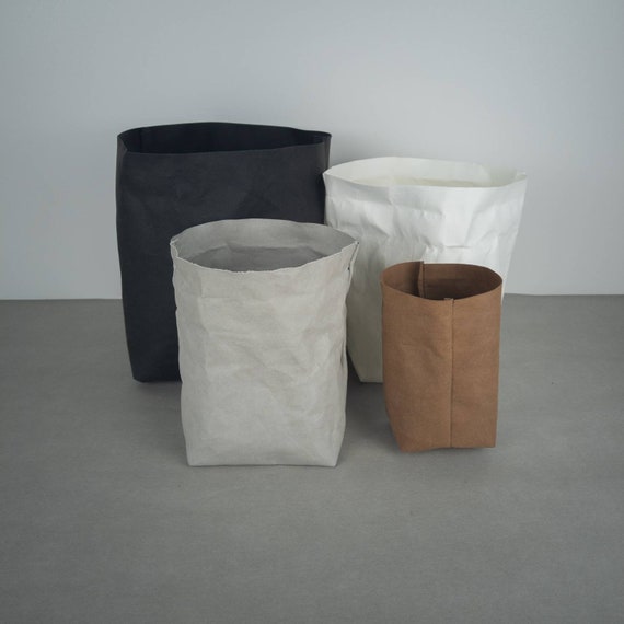 Storage Bag Made of Washable Paper in Different Sizes and | Etsy