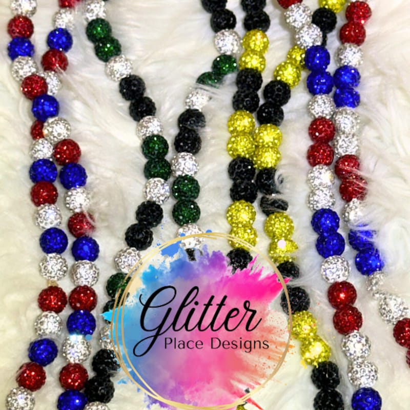 Baseball Beaded Necklace - Etsy
