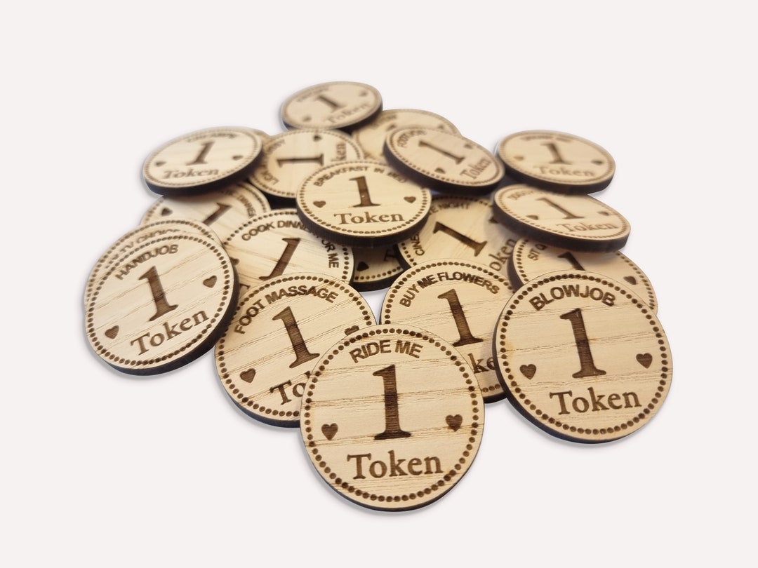 Personalised Cheeky Love Tokens, Valentines Day Naughty Gift, Boyfriend ...