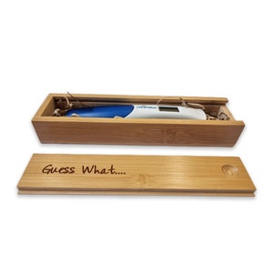 Personalised Pregnancy Test Box, Baby Announcement, Baby Reveal ...