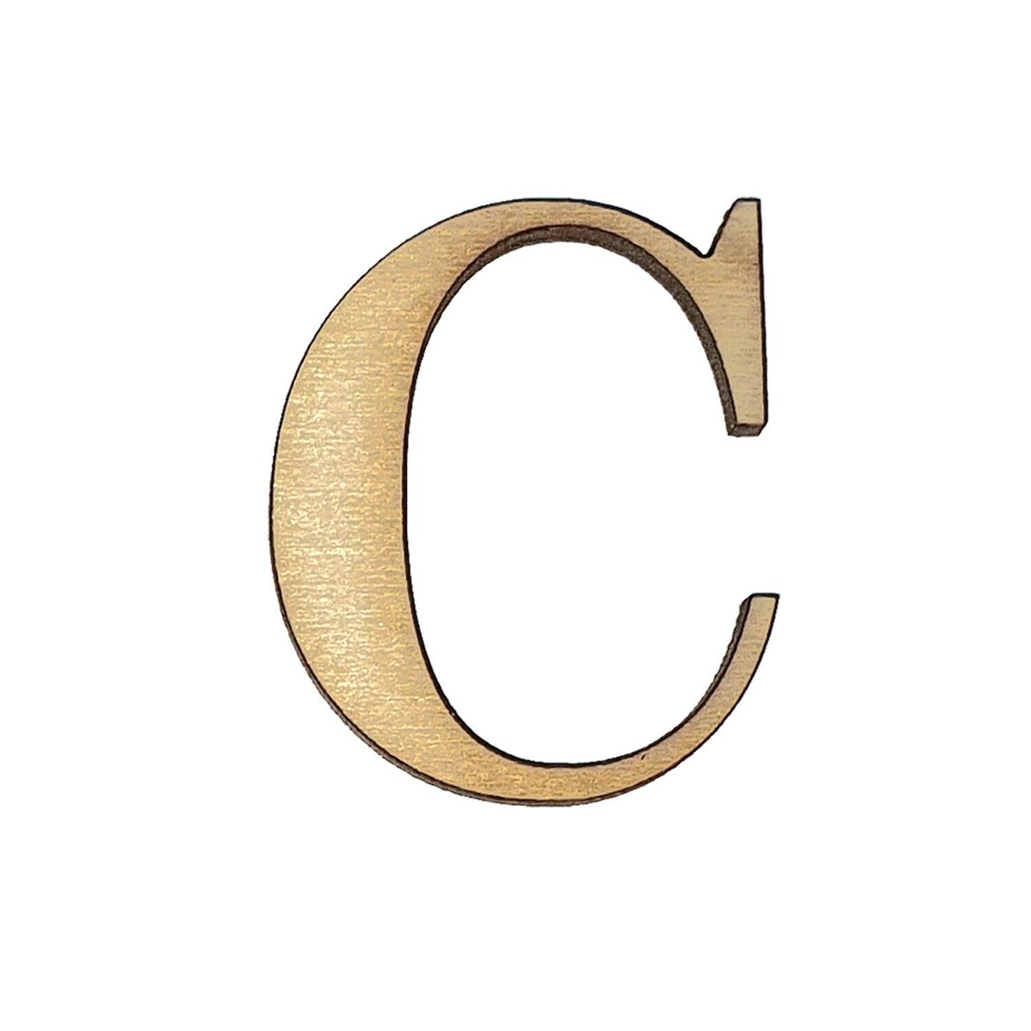 Wooden Georgia Font Letters Large Small 2cm-40cm 4mm Thick - Etsy