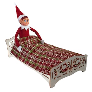 Christmas Elf Sleeping Bed Decorations for Kids, Elf Props, Naughty Elf ...