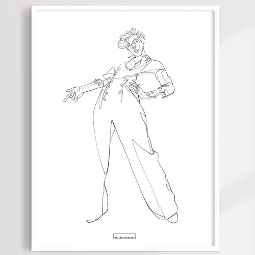 Harry Styles Merch Poster HS Poster One Direction PRINTABLE - Etsy UK