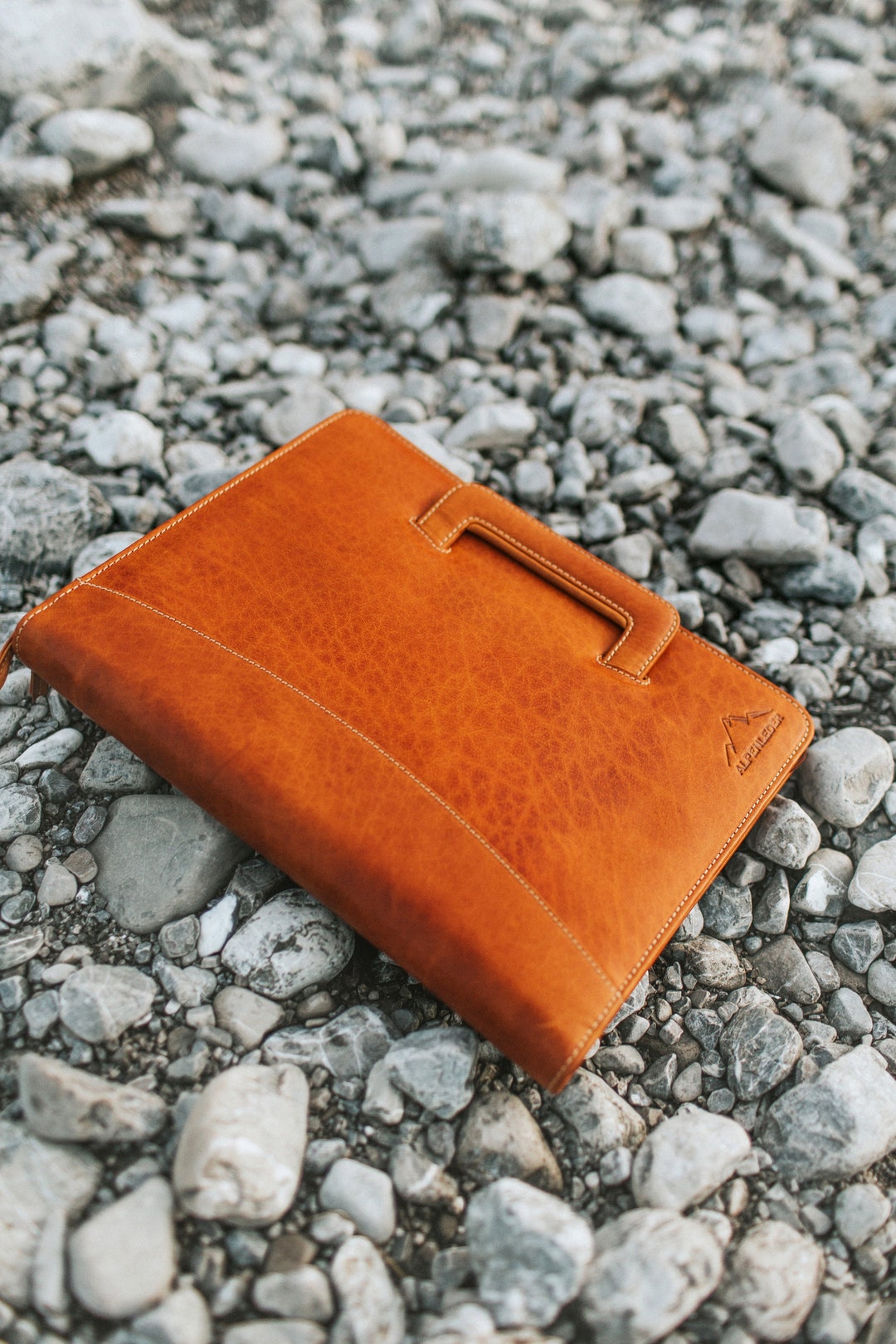 Leather Document Holder-file Organizer Leather Pattern Case Business ...