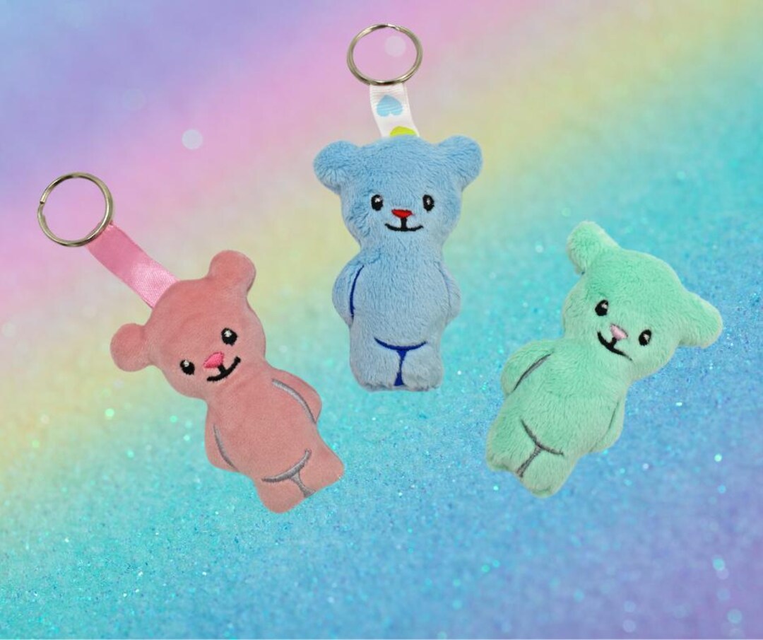 Little Bear ITH Machine Embroidery Design Stuffie 4x4 - Etsy