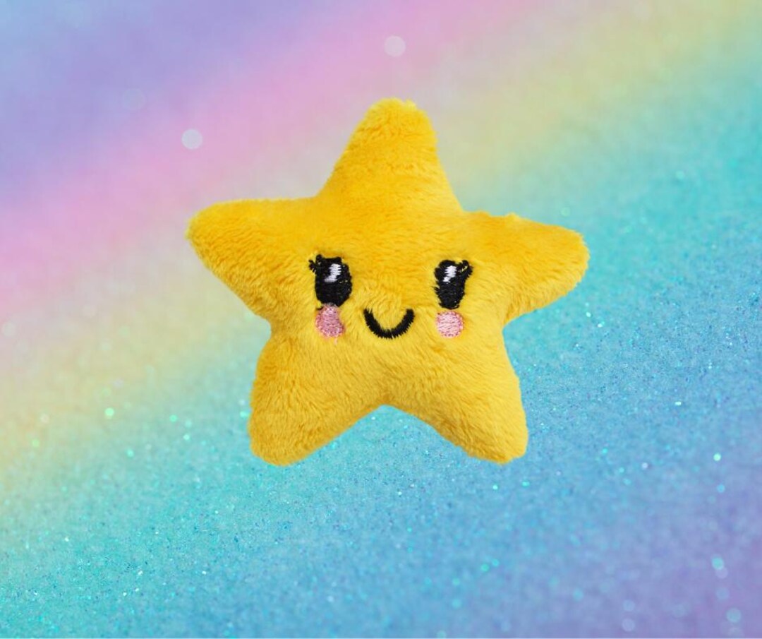 Little Star ITH Machine Embroidery Design Stuffie 4x4 - Etsy
